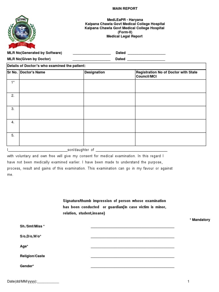 Signature/thumb Impression of Person Whose Examination Has Been ...