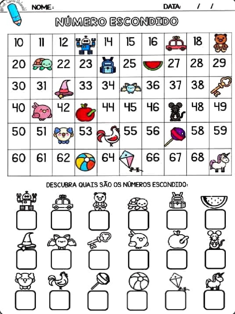 numeros escondidos | PDF