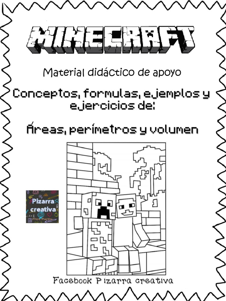 Areas y Perimetros-Minecraft | PDF | Volumen | Triángulo