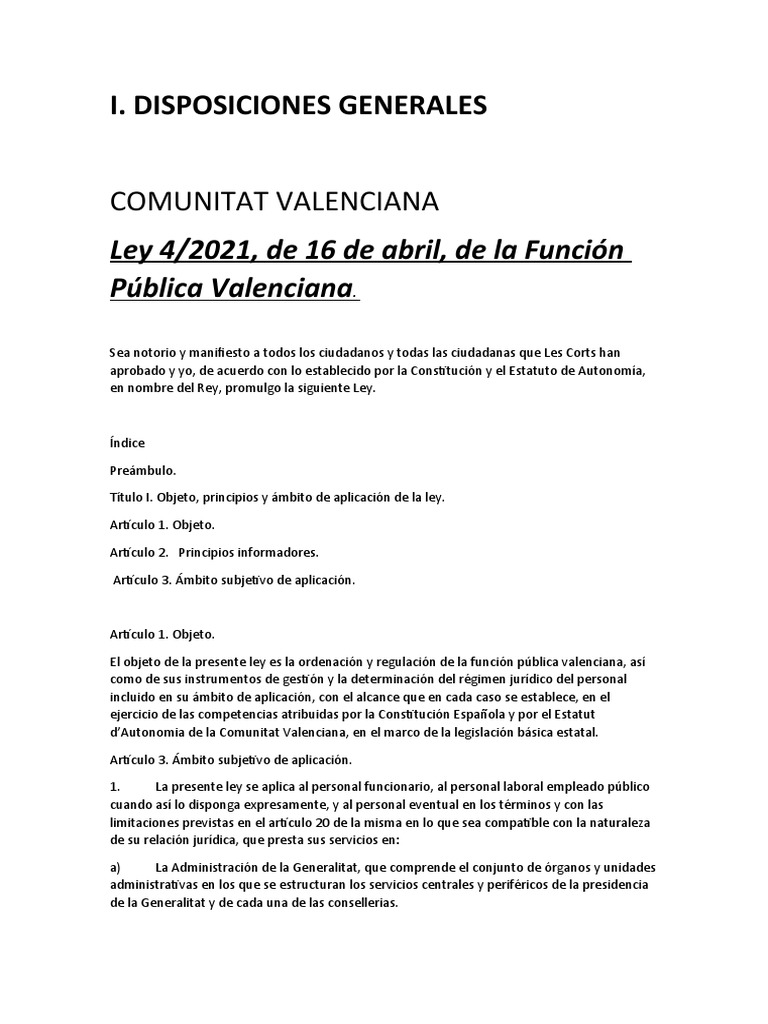 Ley 4 - 2021 | PDF | Gobernancia | Justicia