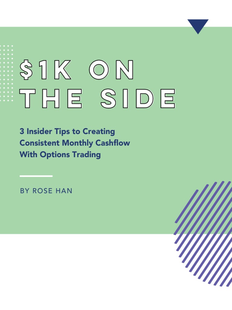 $1K On The Side by Rose Han | PDF | Option (Finance) | Financial Markets