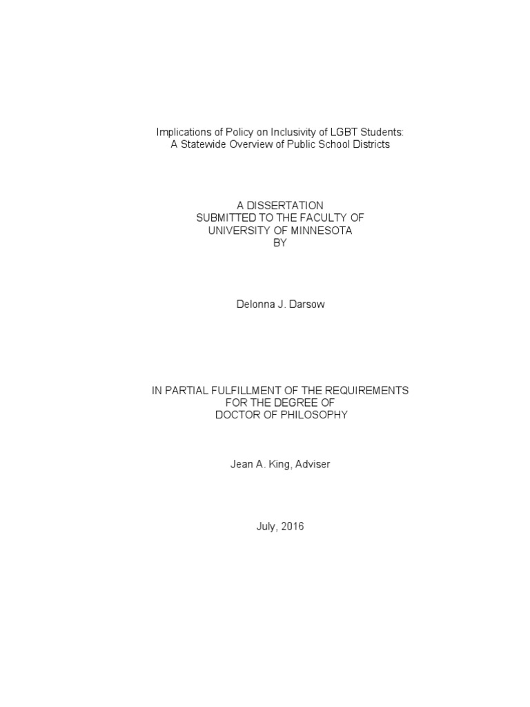 Darsow Umn 0130E 17420 | PDF | Methodology | Homophobia