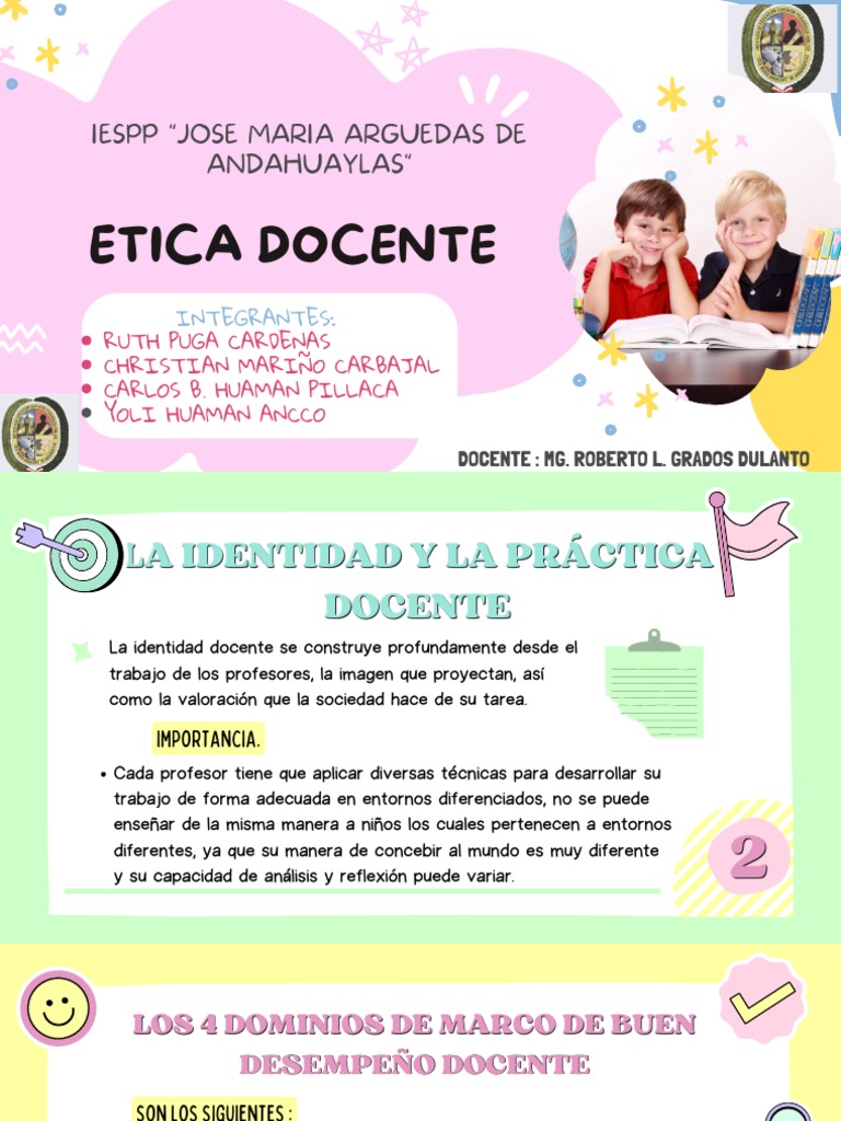 Etica Docente | PDF | Maestros | Enseñando