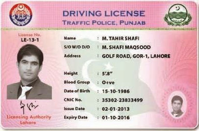 Driving Licence Pakistan | PDF