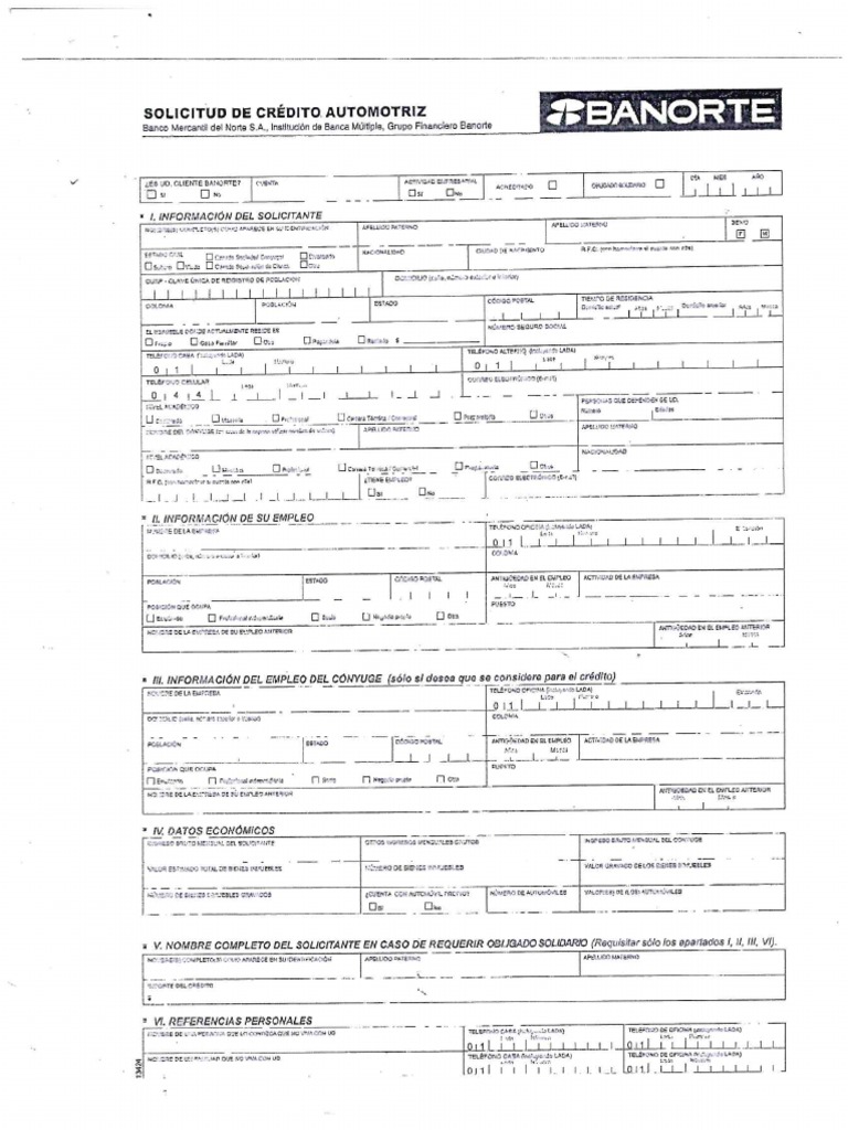 S. Banorte (Hoja 1) | PDF