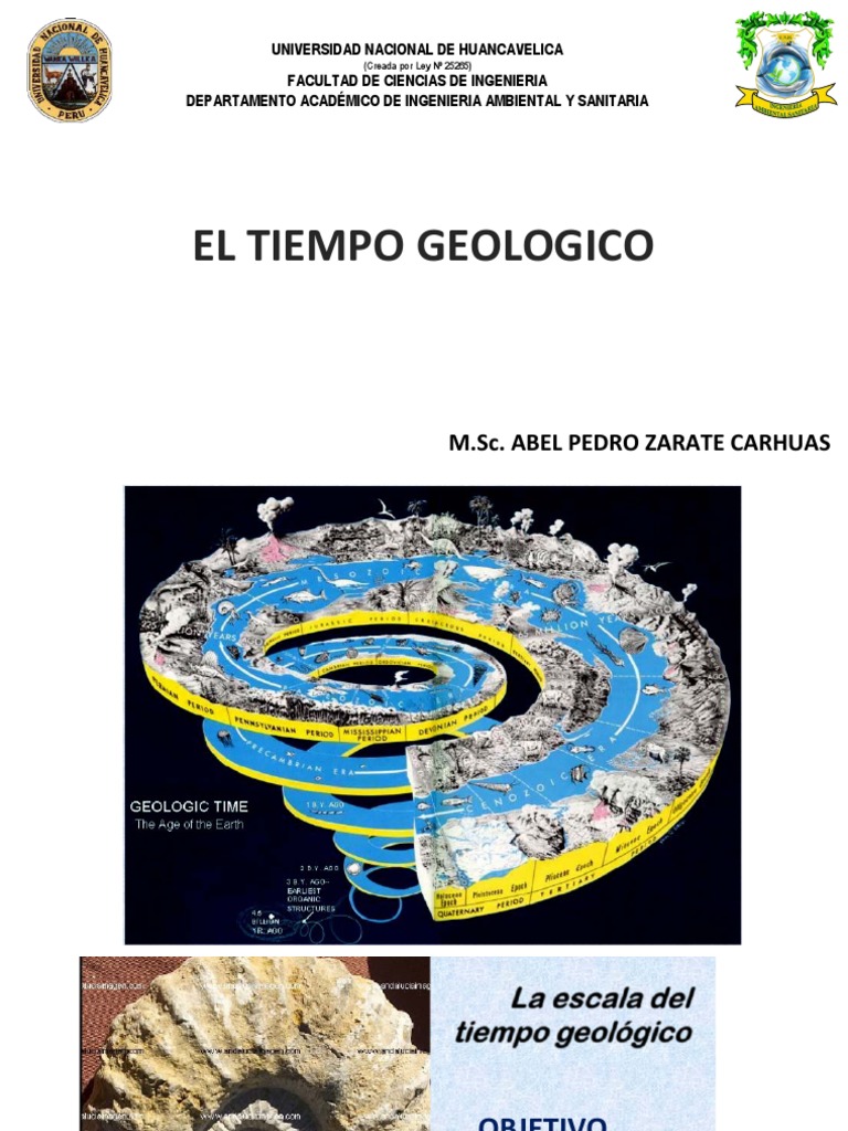 Escala del Tiempo Geológico | PDF | Escala de tiempo geológico | Geología