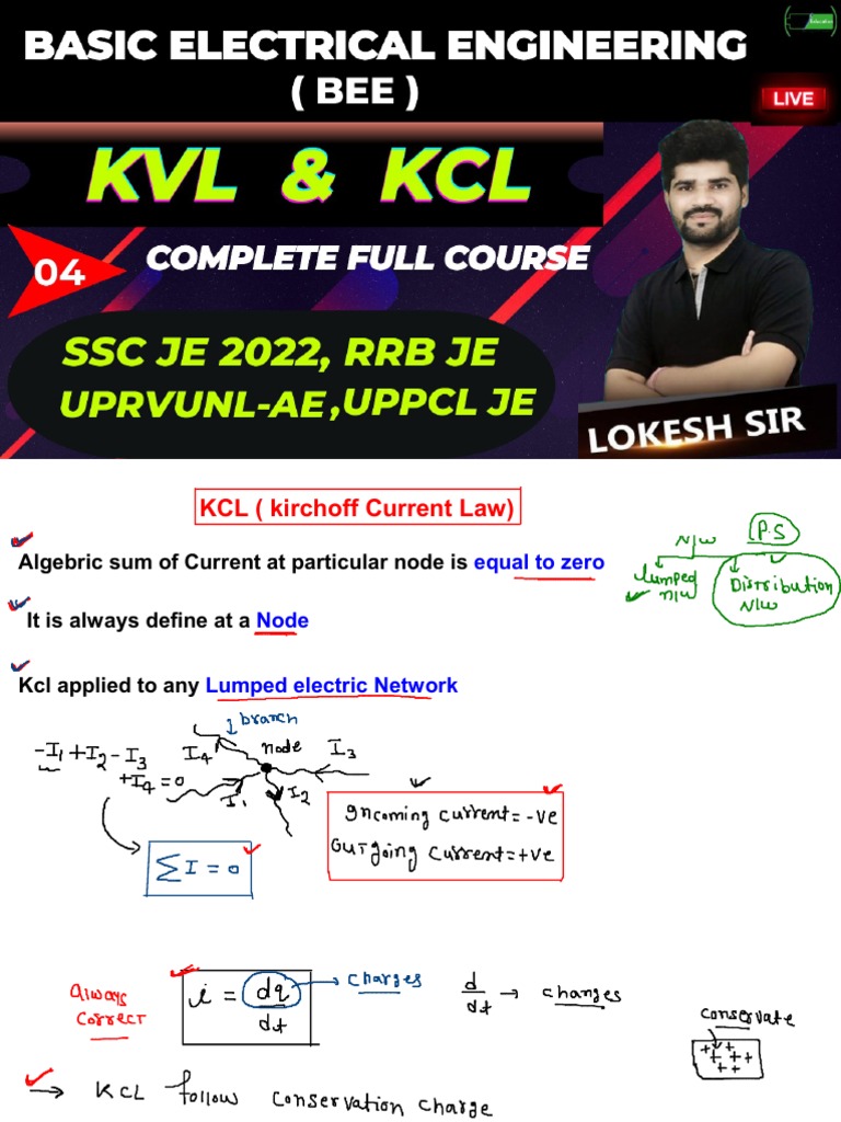 #4 KVL KCL & Nodal Analysis | PDF