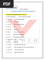 MS Project Keyboard Shortcuts | PDF | Software Engineering | Computer ...