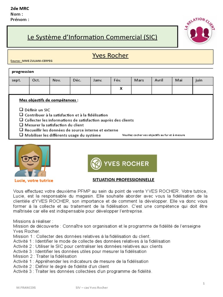 Dossier Elèves - Le SIC-1 | PDF | Programme de fidélité | Application