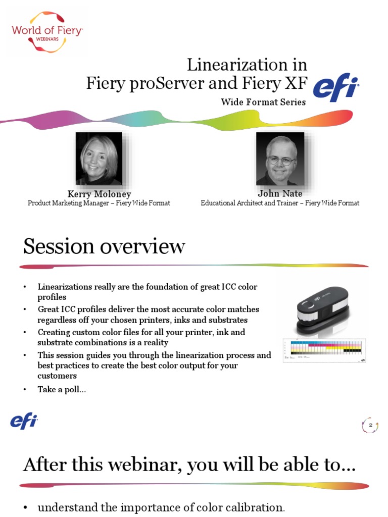 Efi Fiery Wof WF Linearization Ps en Us | PDF | Artistic Techniques | Vision