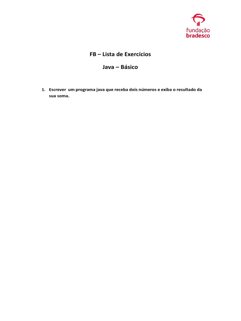 FB Java Basico | PDF FB Java Basico | PDF