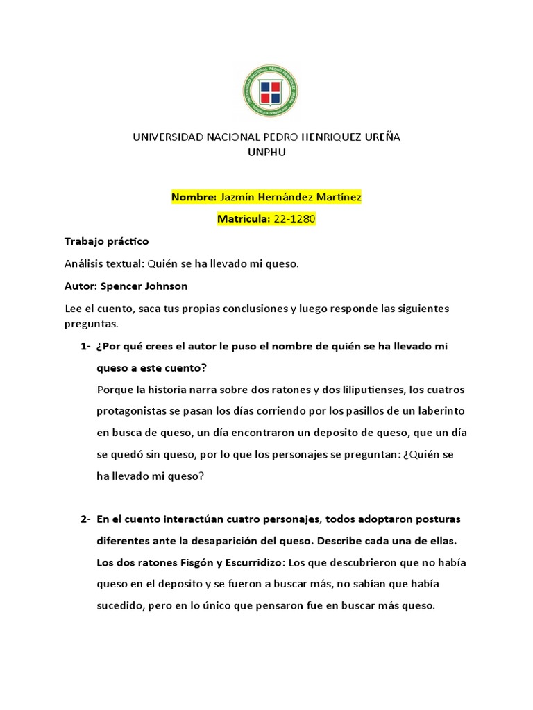 Trabajo Práctico, Análisis Textual R3 22 | PDF Trabajo Práctico, Análisis Textual R3 22 | PDF