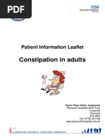 Acute Constipation NCP | PDF | Constipation | Digestive Diseases