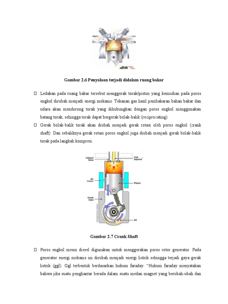 Proses Konversi Energi pada Mesin Diesel | PDF | Metode & Bahan Ajar