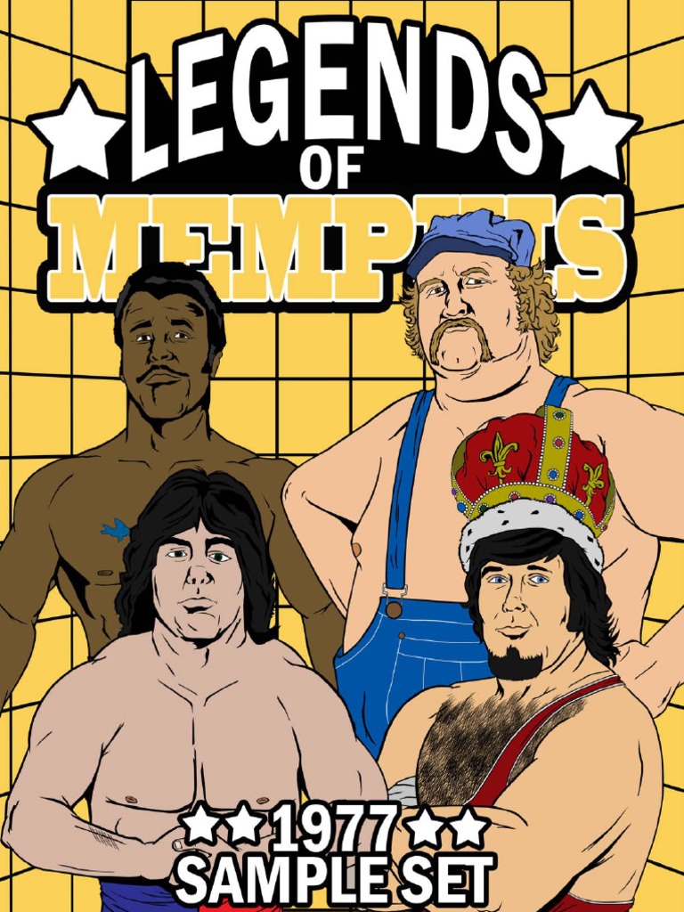 Legends of Memphis - 1977 Starter Set | PDF | Professional Wrestling Shows | Sports Entertainment