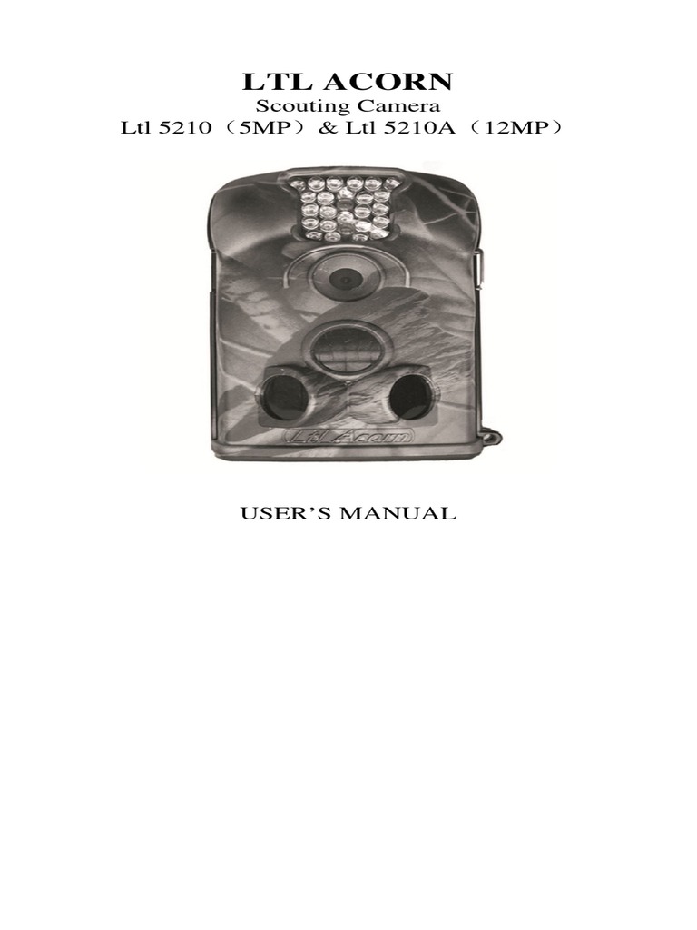 Manual LTL 5210A | PDF | Camera | Computer Engineering