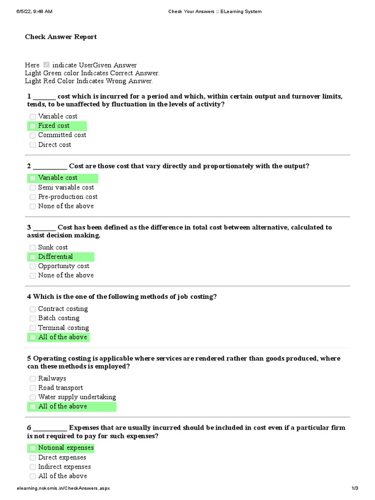 Chapter 1 Cost Accounting An Introduction Pdf Cost Economics