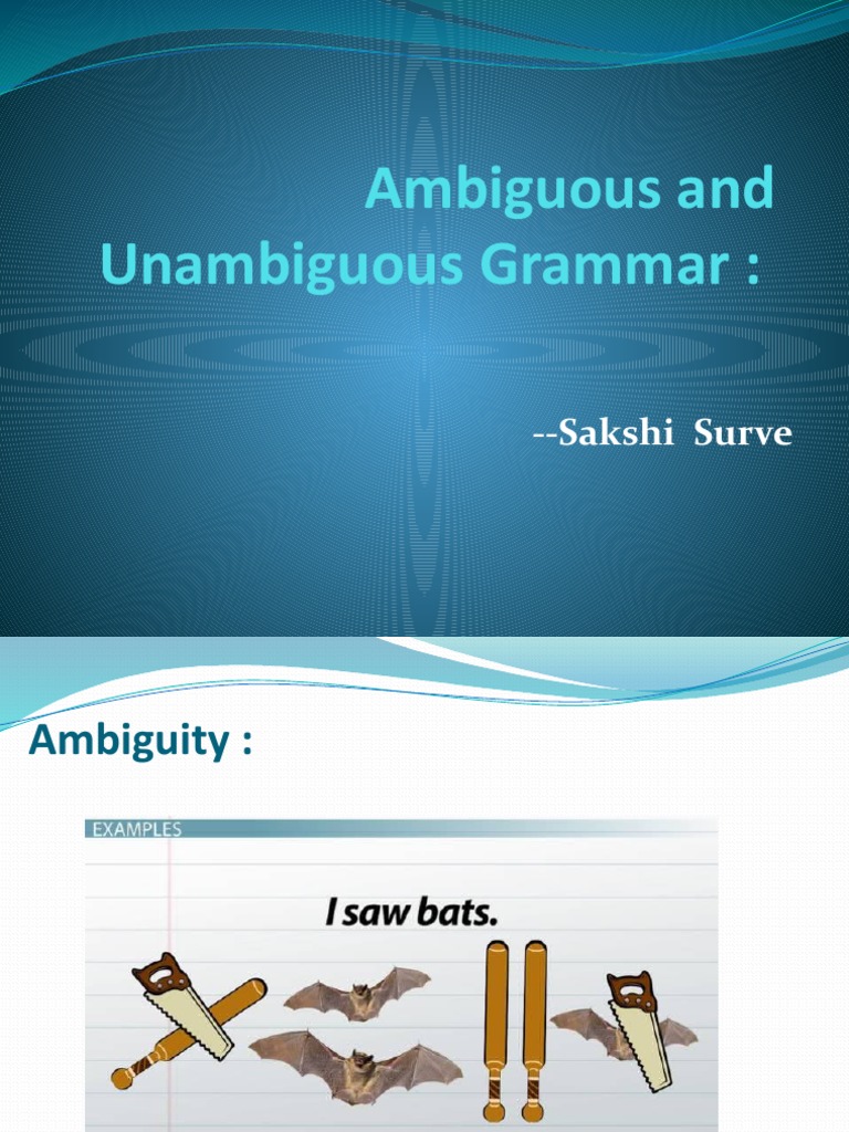 Lecture 3 Ambiguous and Unambiguous Grammar-1 | PDF | Mathematical Logic | Formalism (Deductive)