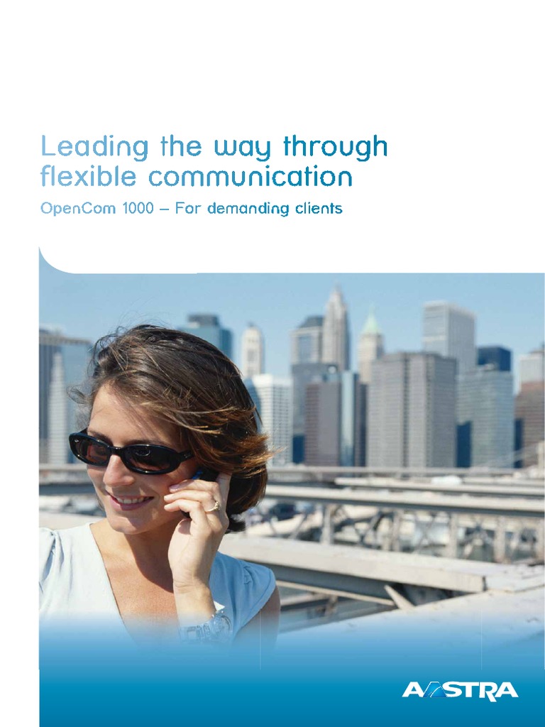 Opencom1000 BR en 2010-12 - Unknown | PDF | Telephone | Voicemail