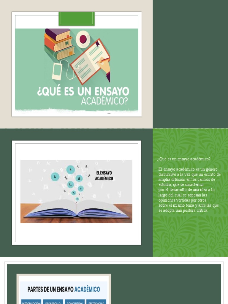 El Ensayo Academico | PDF