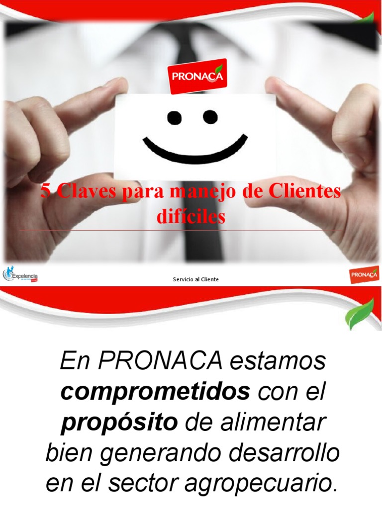 Capacitación 5 Claves Para Manejo De Clientes Difíciles Descargar