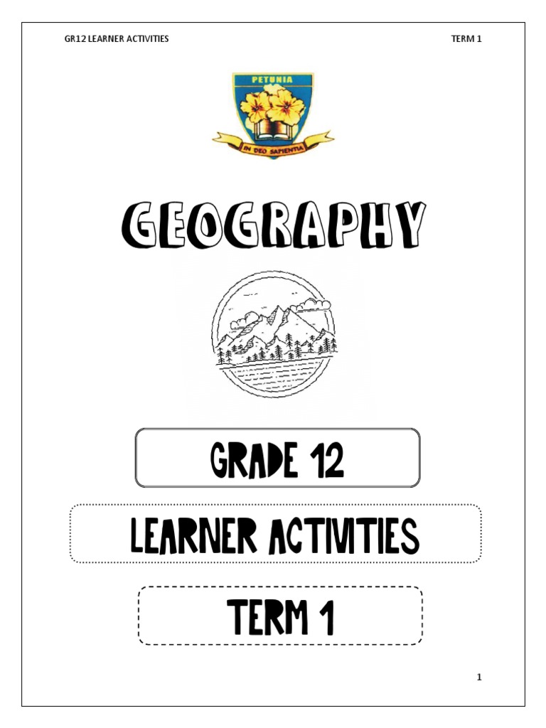 Gr12 Learner Activities Term 1 English | PDF | River | Tropical Cyclones