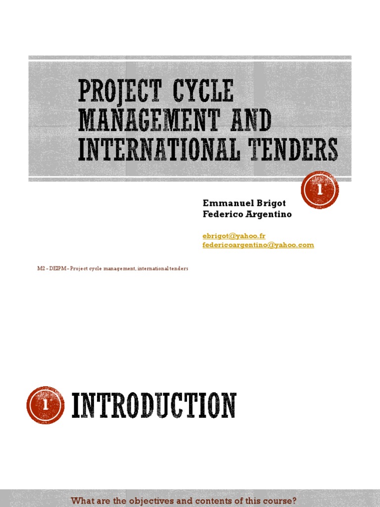 EU Project Cycle Management Course | PDF | Economies | Business