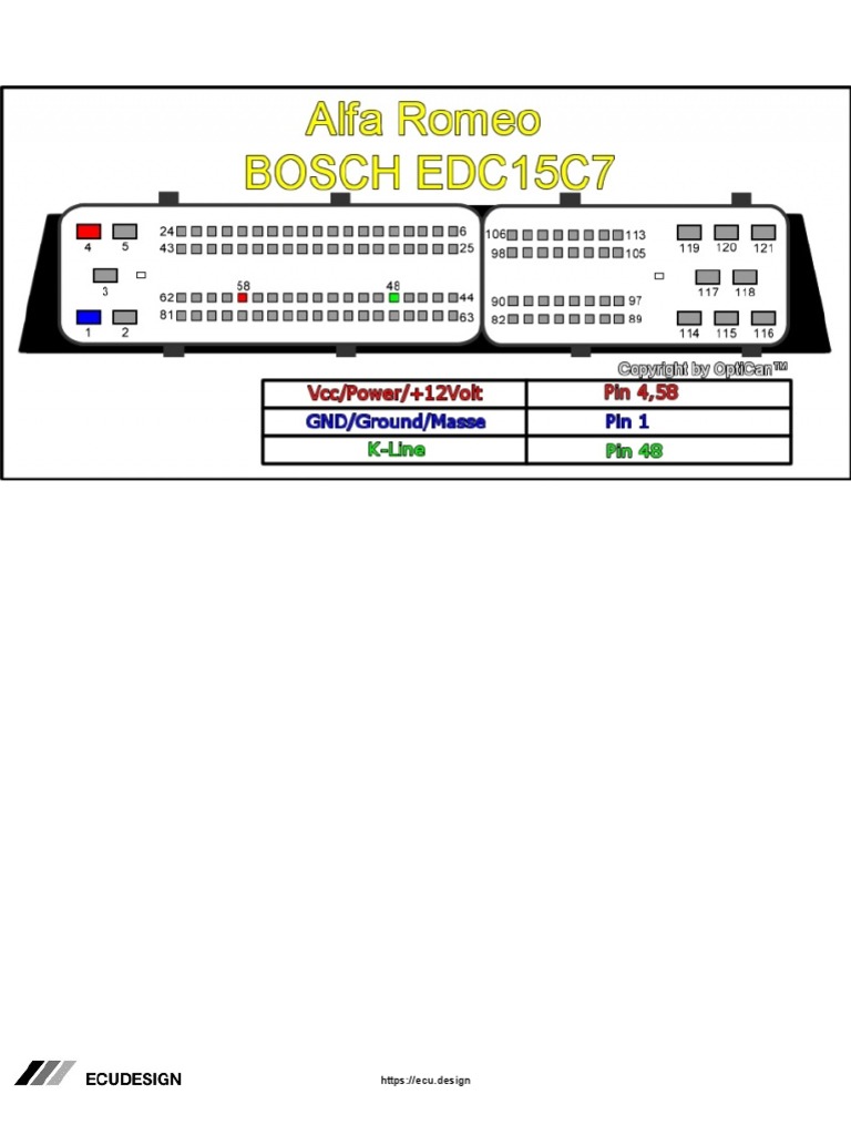 Bosch Edc15c7 Fal Main Connector | PDF