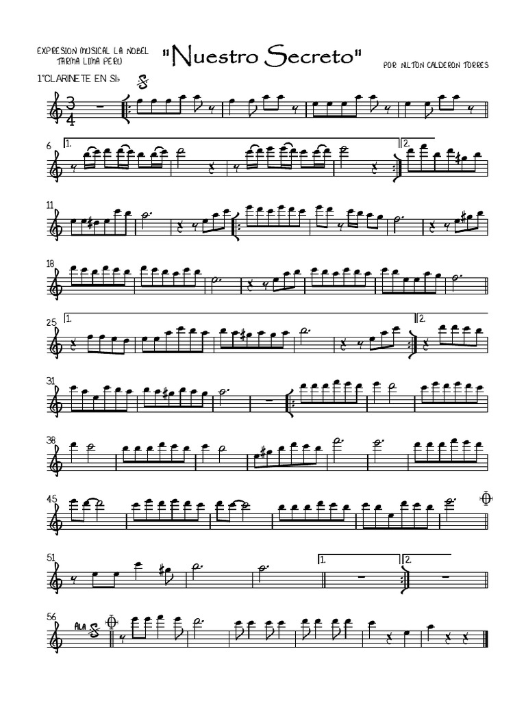 Nuestro Secreto Vals | PDF