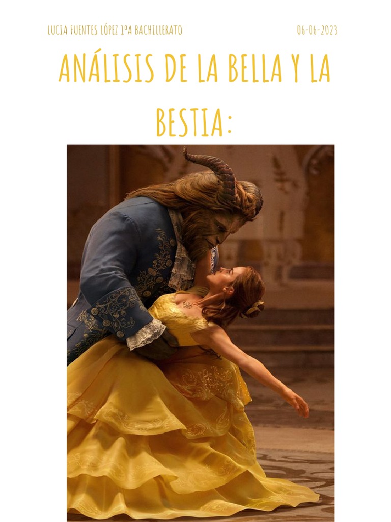 ANÁLISIS DE LA BELLA Y LA BESTIA_ | PDF