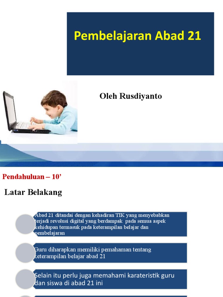 Ppt Pembelajaran Abad 21 Pdf