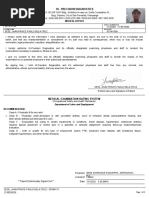 Eye Fitness Certificate | PDF