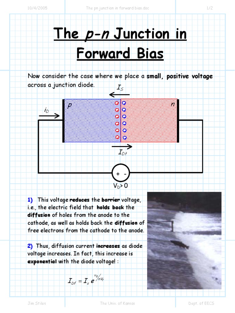 The PN Junction in Forward Bias | PDF