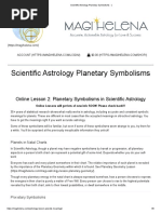 Planetary Associations | PDF | Planets In Astrology | Astrology