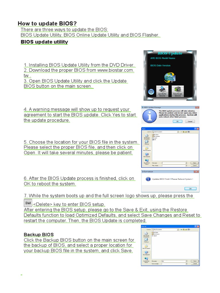 Bios - Update Manual ML Dell 7020 | PDF