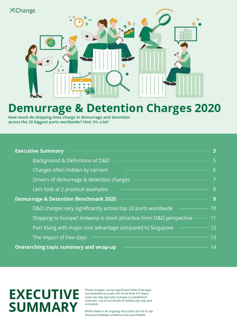 Demurrage Detention 2020 - Compressed | PDF | Port | Cargo