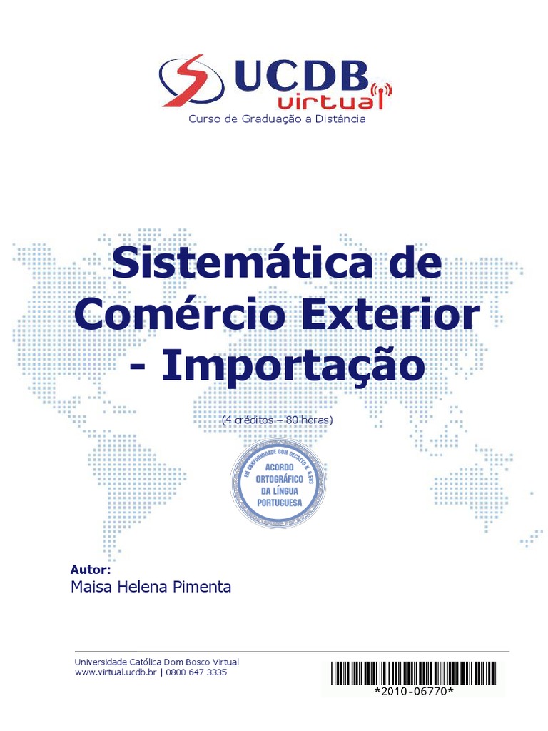 R592 Sistemática de Comércio Exterior | PDF