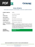 Ficha Técnica - Belt 480 SC | PDF | Cocina vegana | Cultivos