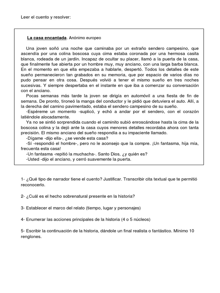 La Casa Encantada | PDF