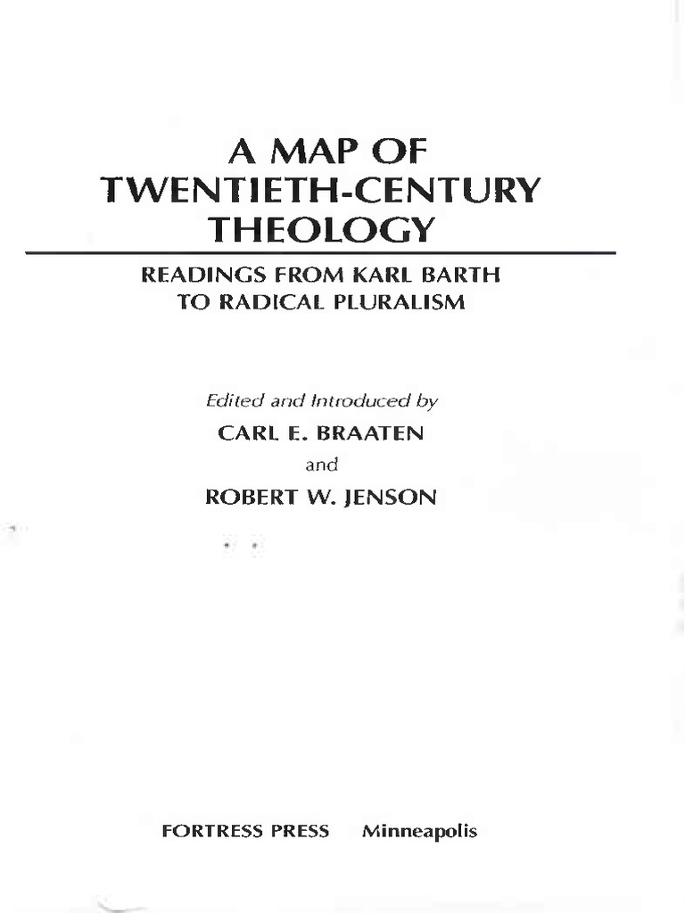 A Map of Twentieth-Century Theology | PDF | Georg Wilhelm Friedrich ...