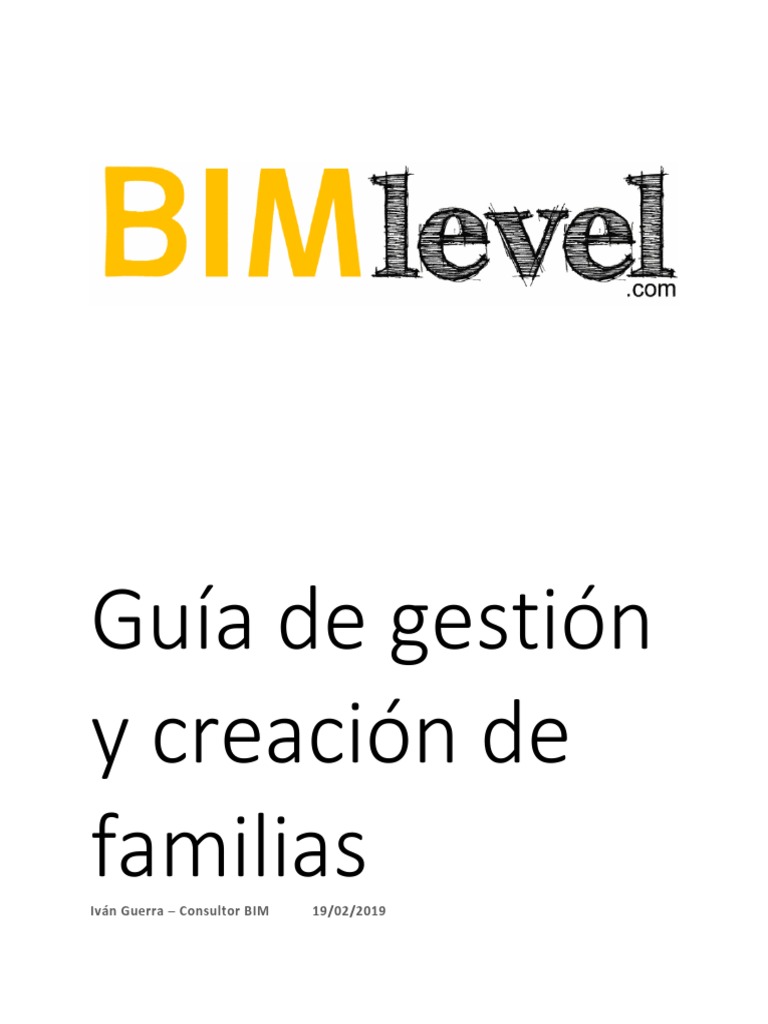 Guía de Creación de Familias | PDF | Archivo de computadora | Autodesk ... Guía de Creación de Familias | PDF | Archivo de computadora | Autodesk ...