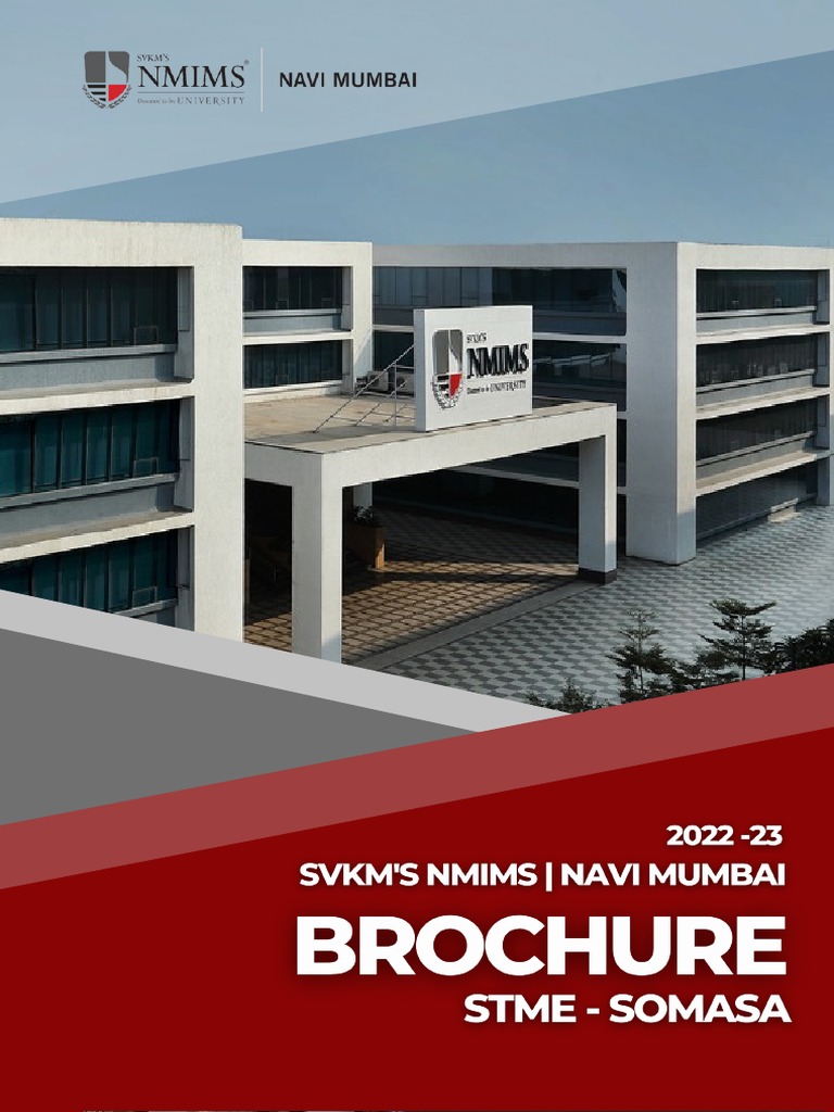 STME-SOMASA Brochure 2023-24 | PDF | Structural Equation Modeling | Engineering