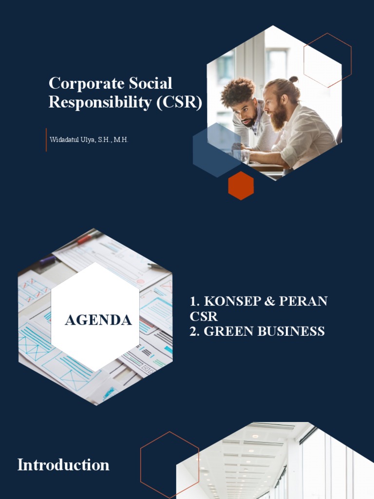 Materi Pertemuan 12 Corporate Social Responsibility (CSR) | PDF
