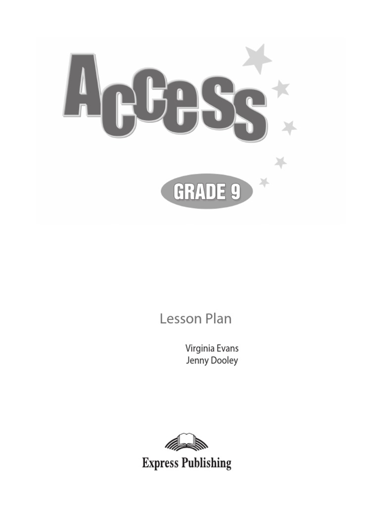 Access Grade 9 Lesson Plan | PDF | Vocabulary | Learning Styles