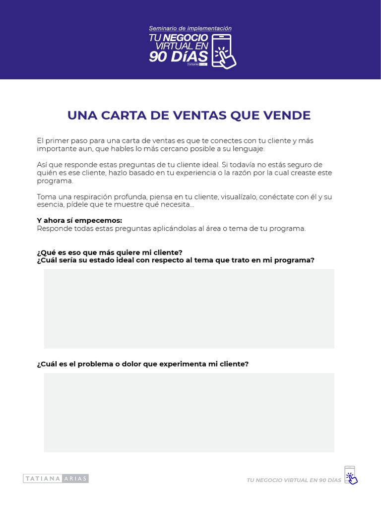 Una Carta de Ventas Que Vende | PDF | Iniciativa empresarial