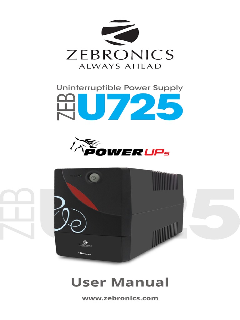 Zeb-U725 Um | PDF