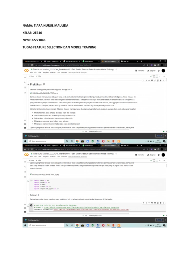 Tiara Nurul Maulida - 22221046 - Tugas Praktikum VII | PDF