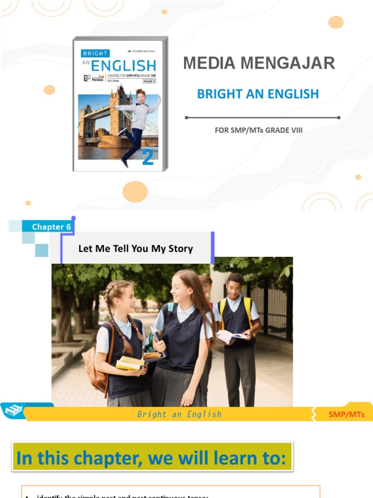 Chapter 6 - Bright SMP VIII | PDF | Human Communication | Grammar