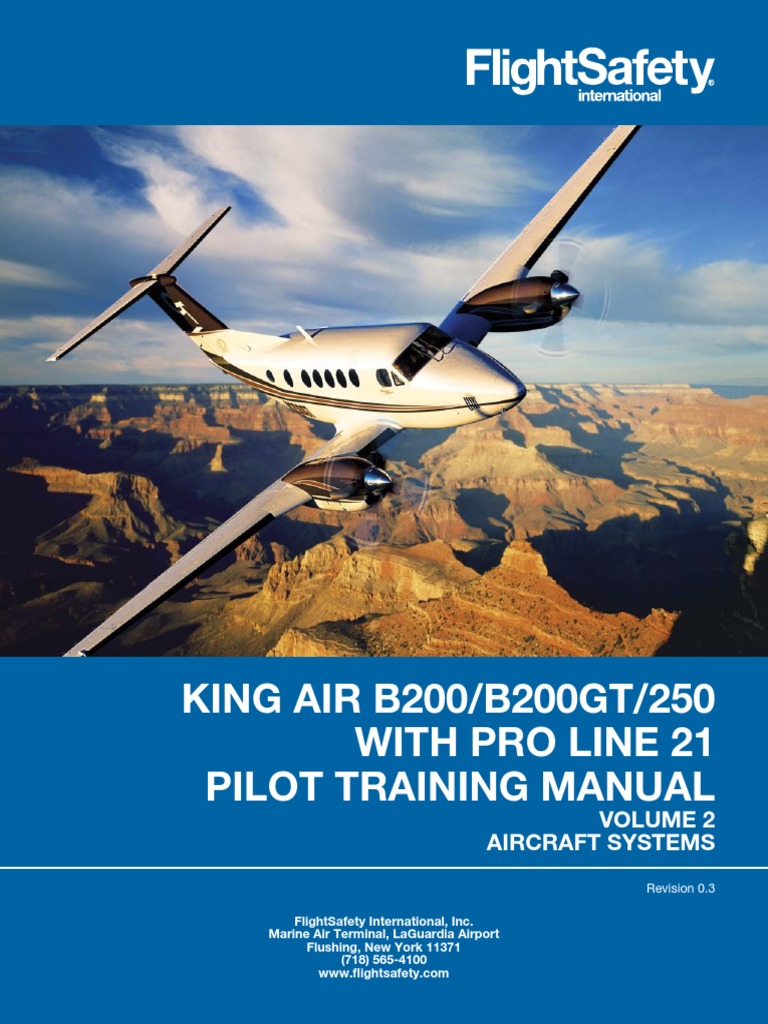 KA B200 - B200GT - 250 PL21 Pilot Training Manual | PDF | Flight ...