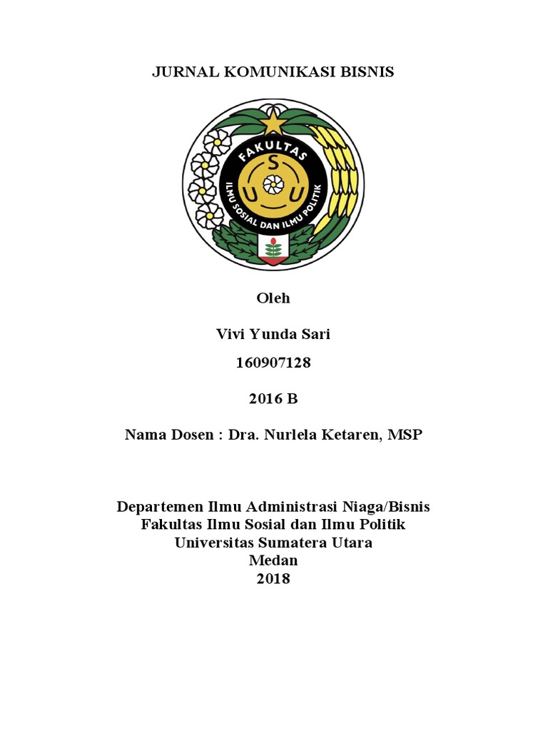 Jurnal Komunikasi Bisnis 2 Pdf